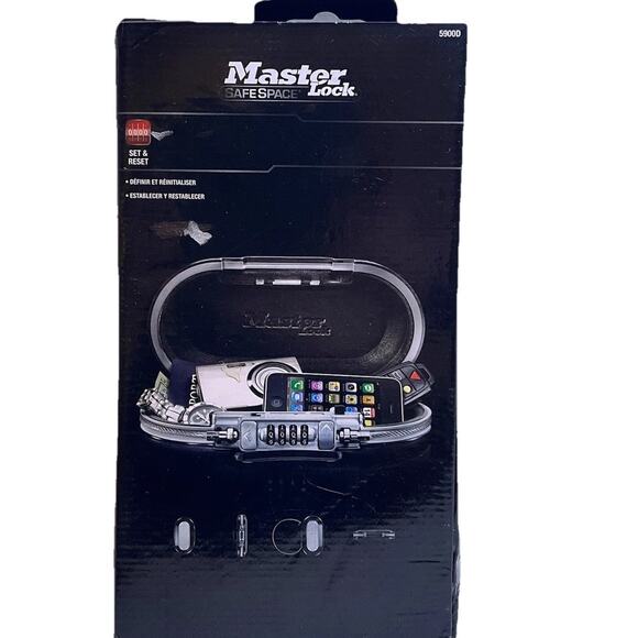 Master Lock | Other | Master Lock Portable Small Lock Box Set Your Own ...
